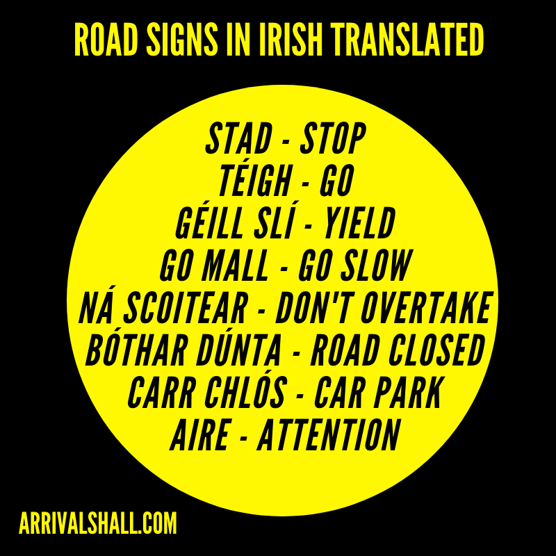 Tips for driving in Ireland: A guide for Visitors – Arrivals Hall