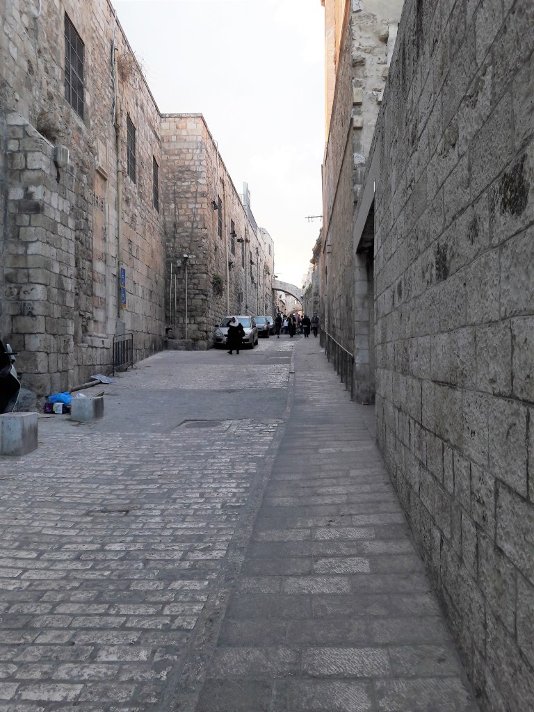 Walking the Via Dolorosa route in Jerusalem – Arrivals Hall